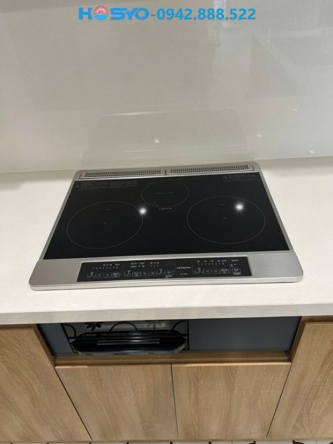 Bếp Từ Hitachi HT-M6K - 2 Từ + 1 Hồng Ngoại + 1 Lò Nướng